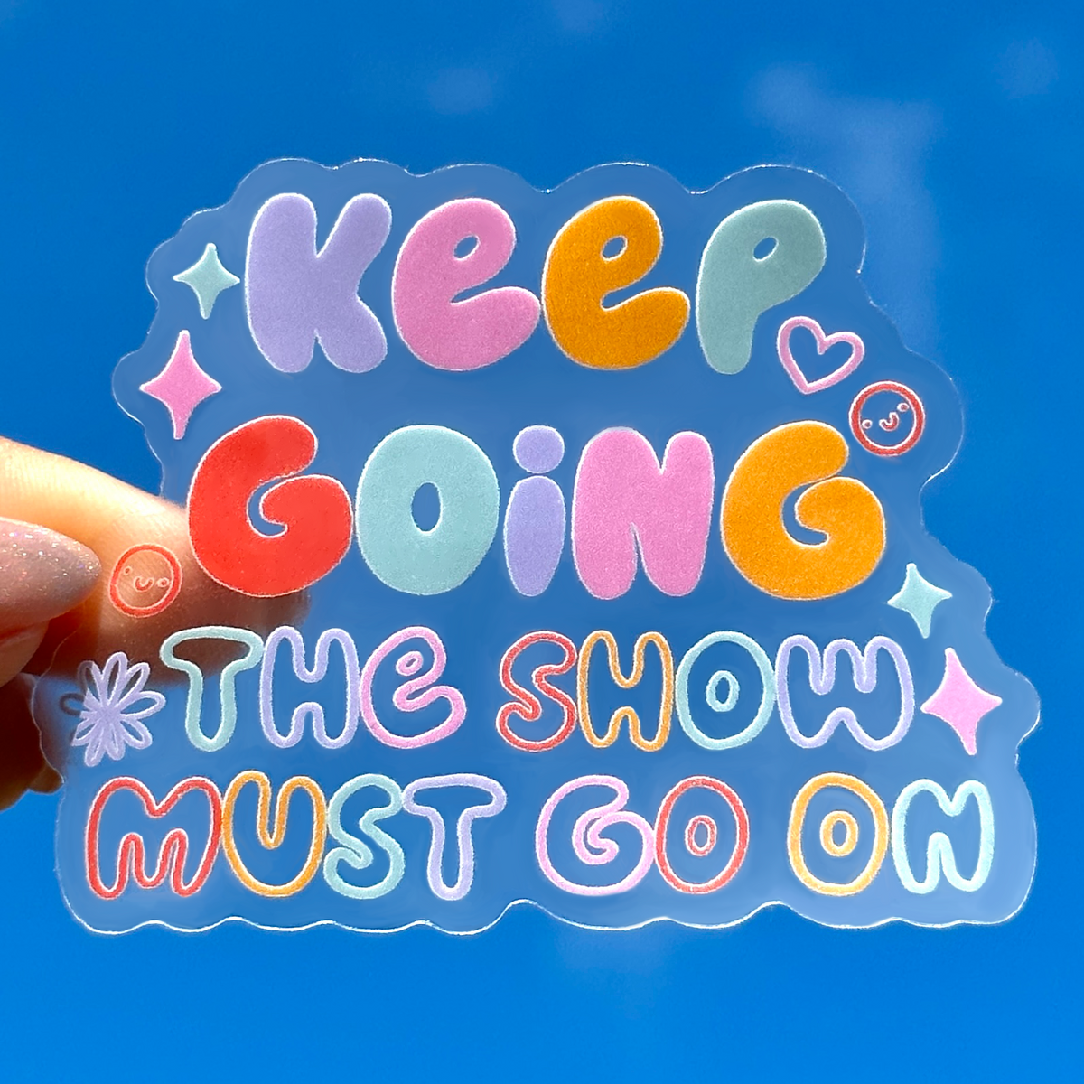 Keep Going Sticker – Sweetest Bee Creations