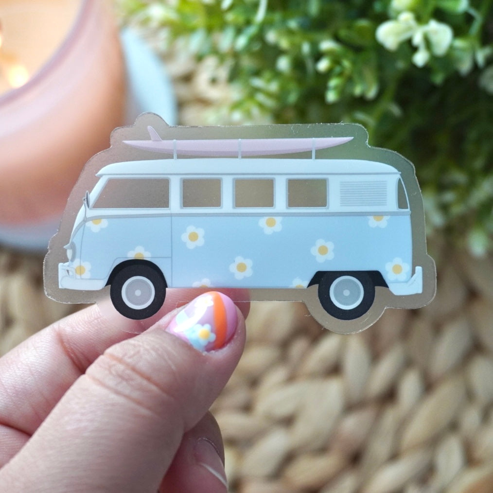 VW Bus Sticker – Sweetest Bee Creations
